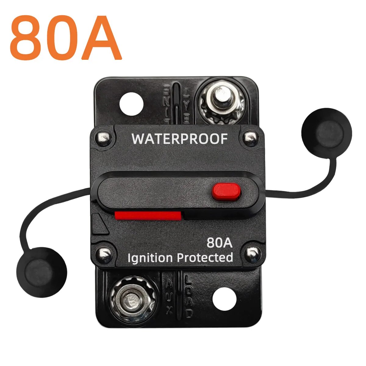 Автоматический выключатель 80A, Waterproof, Ignition Protected