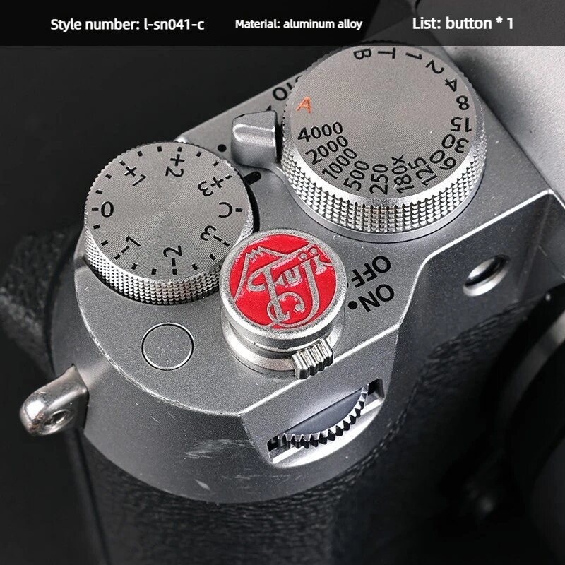 Металлическая крышка Fujifilm XT2 XT3, Color: a button