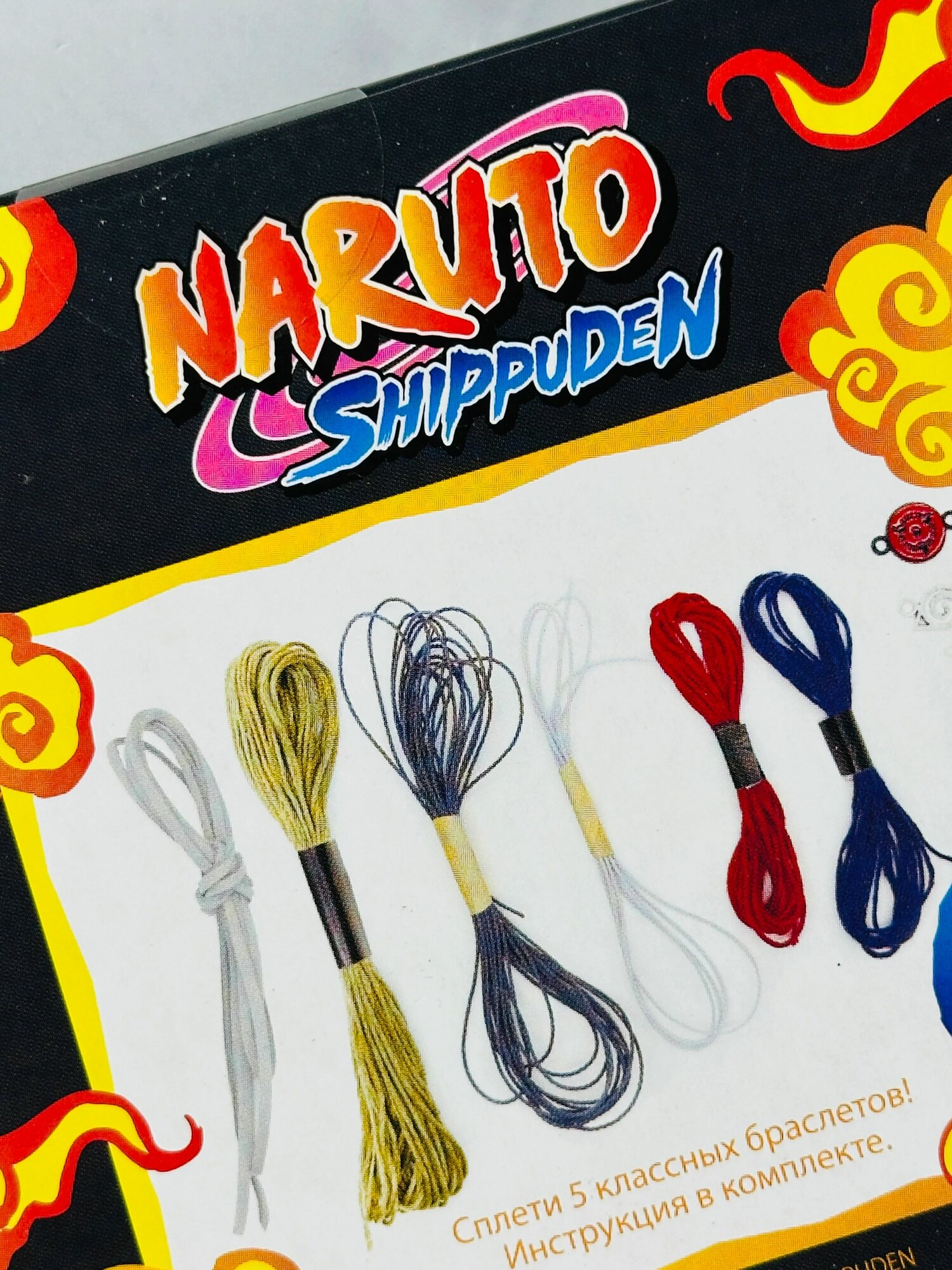 Фенечки из мулине Naruto — фото 1