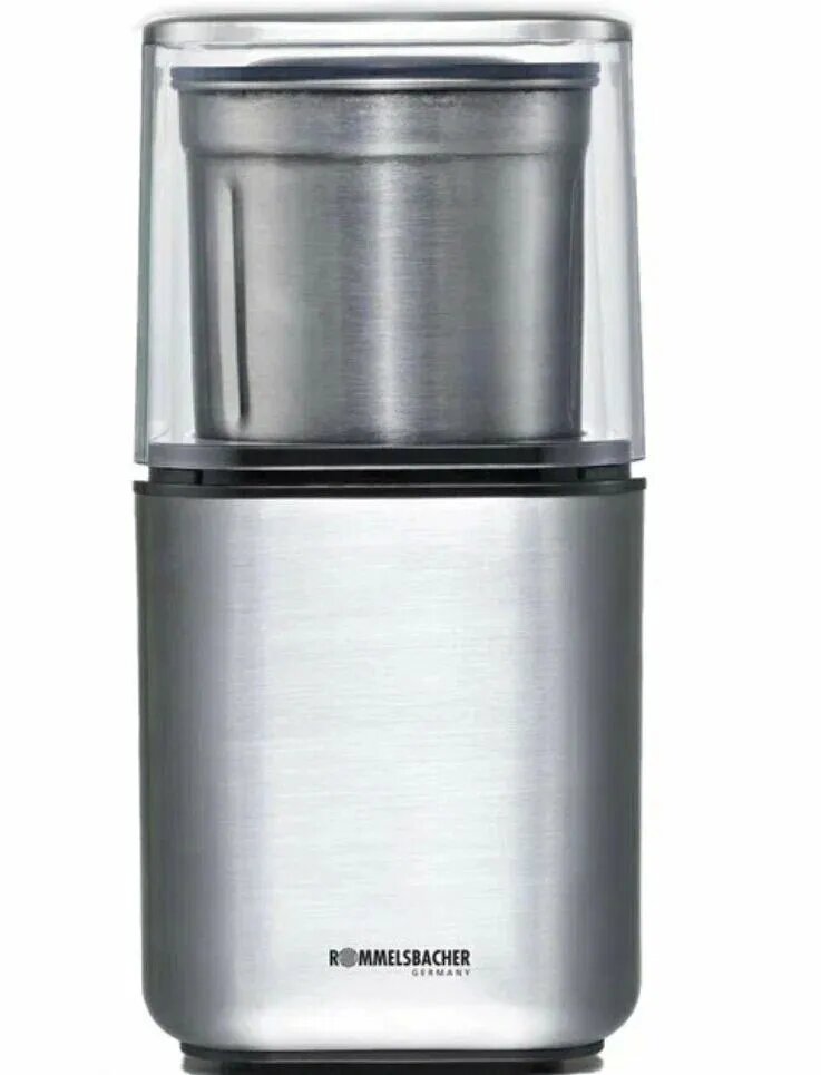 Кофемолка Rommelsbacher GRINDER EGK 200, 200 Вт, 85 г, Металл, Серебристый