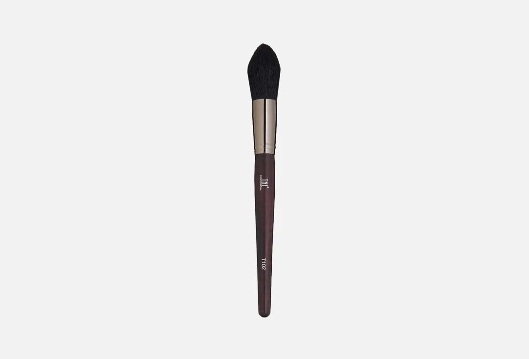 TNL Professional Т102 Кисть для нанесения и растушевки румян и пудры 1 шт Т102
