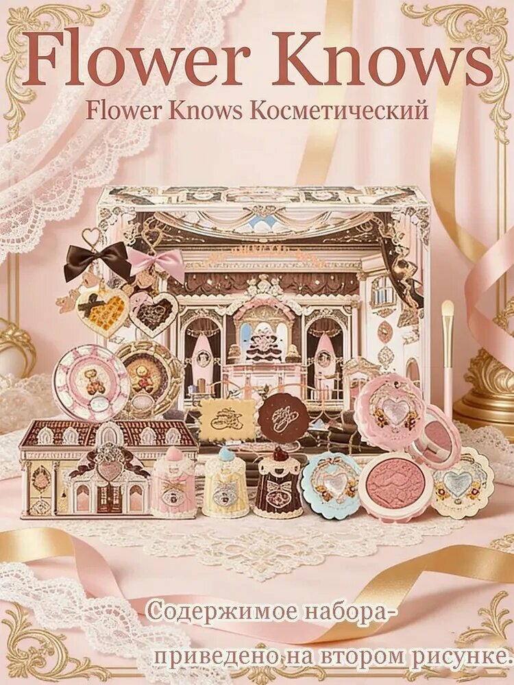 Подарочный набор косметики "Цветочное Послание"-Flower Knows