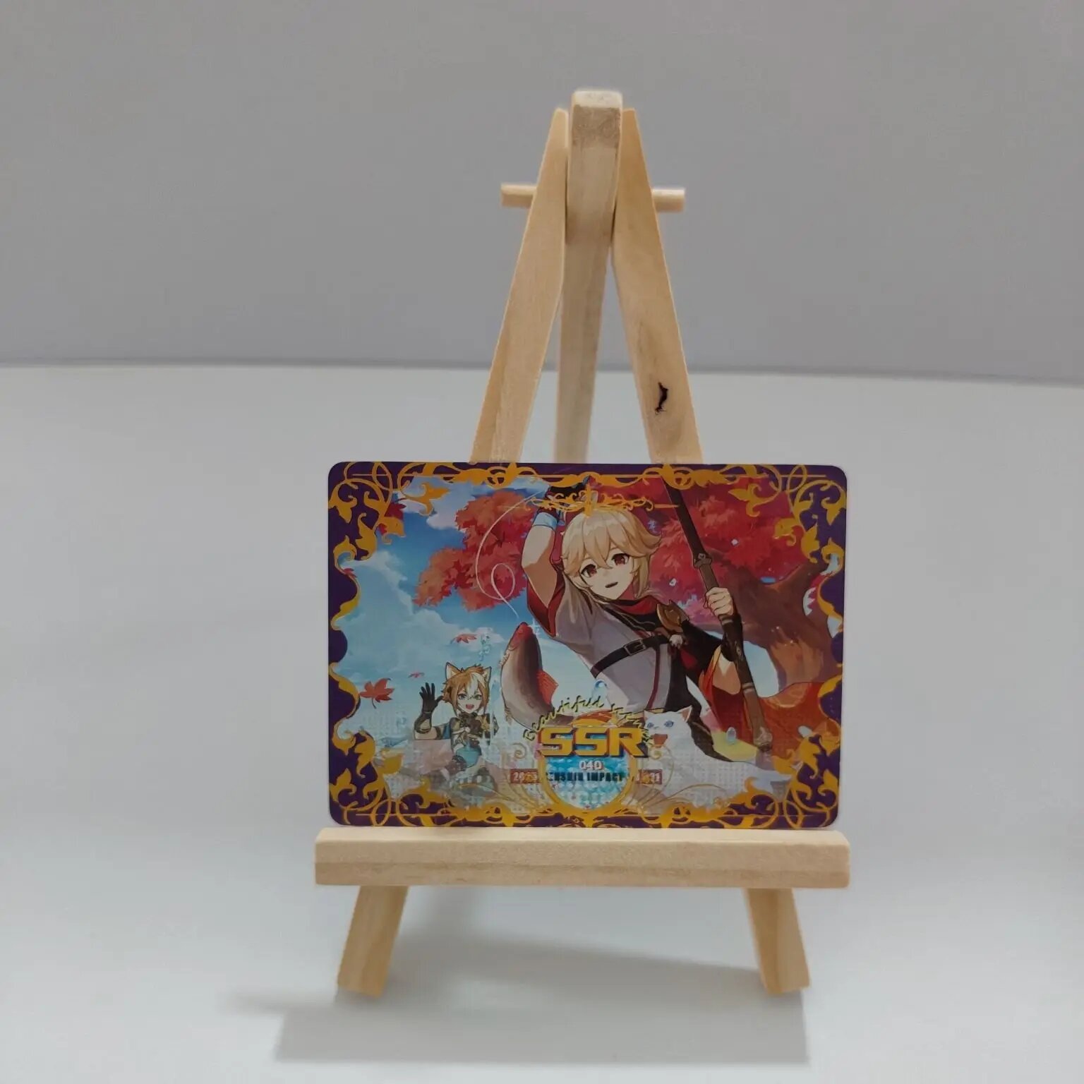 Коллекционные карточки Anime Goddess Story SSR: Нилу, Нахида, Гань Ю, Шэнь Хэ, Барбара SSR-040
