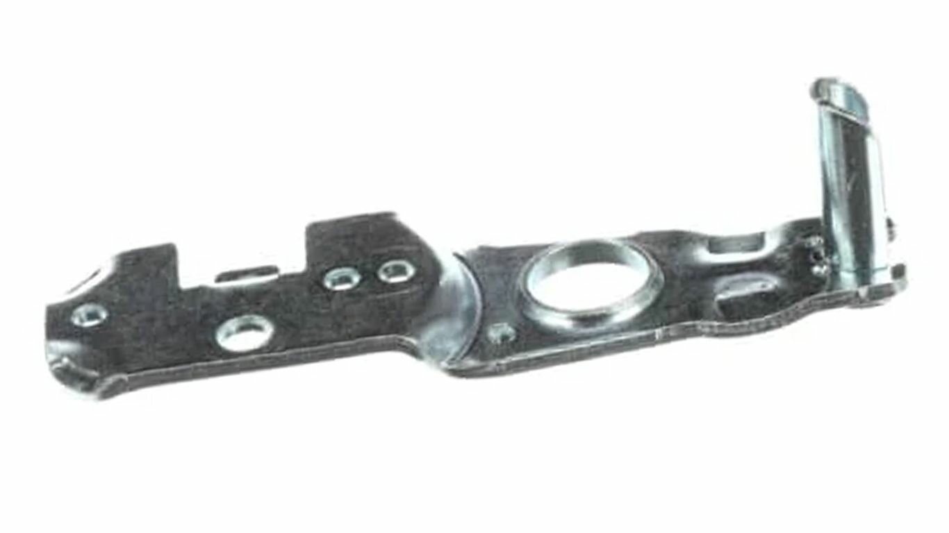 Верхняя петля для холодильника Beko 5966270300, 5966270100, 4697620100 (размер: 125мм, снято с гарантийной техники)