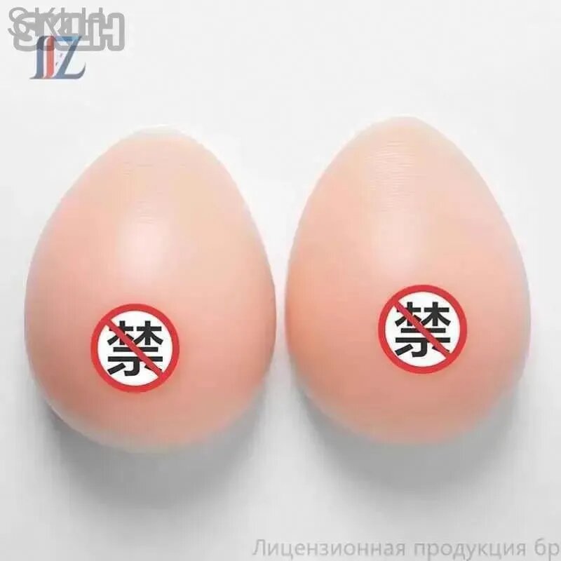 Накладная грудь из силикона, имитация женской груди из силикона/300g