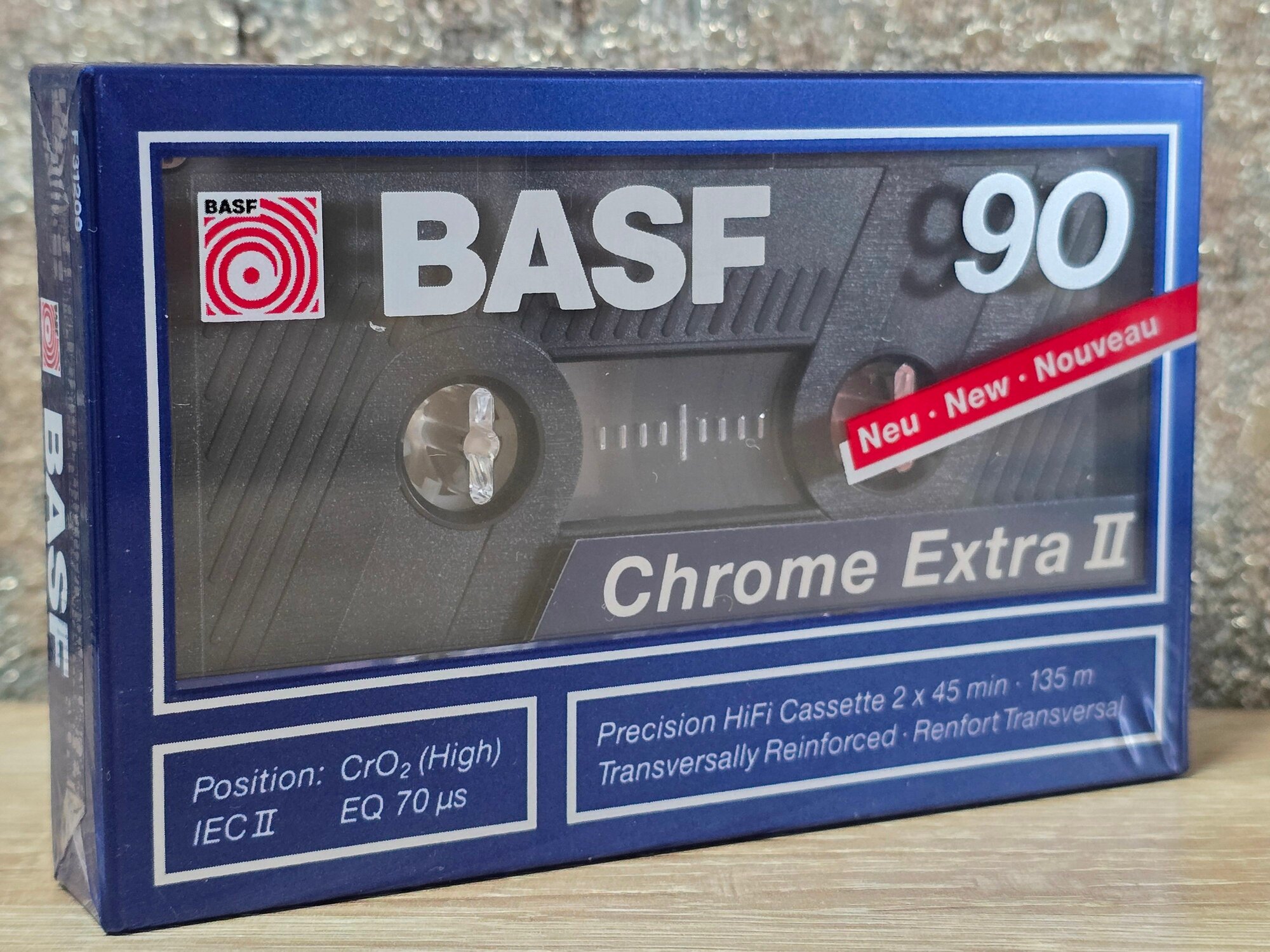 Аудиокассета BASF Chrome extra II — фото 1