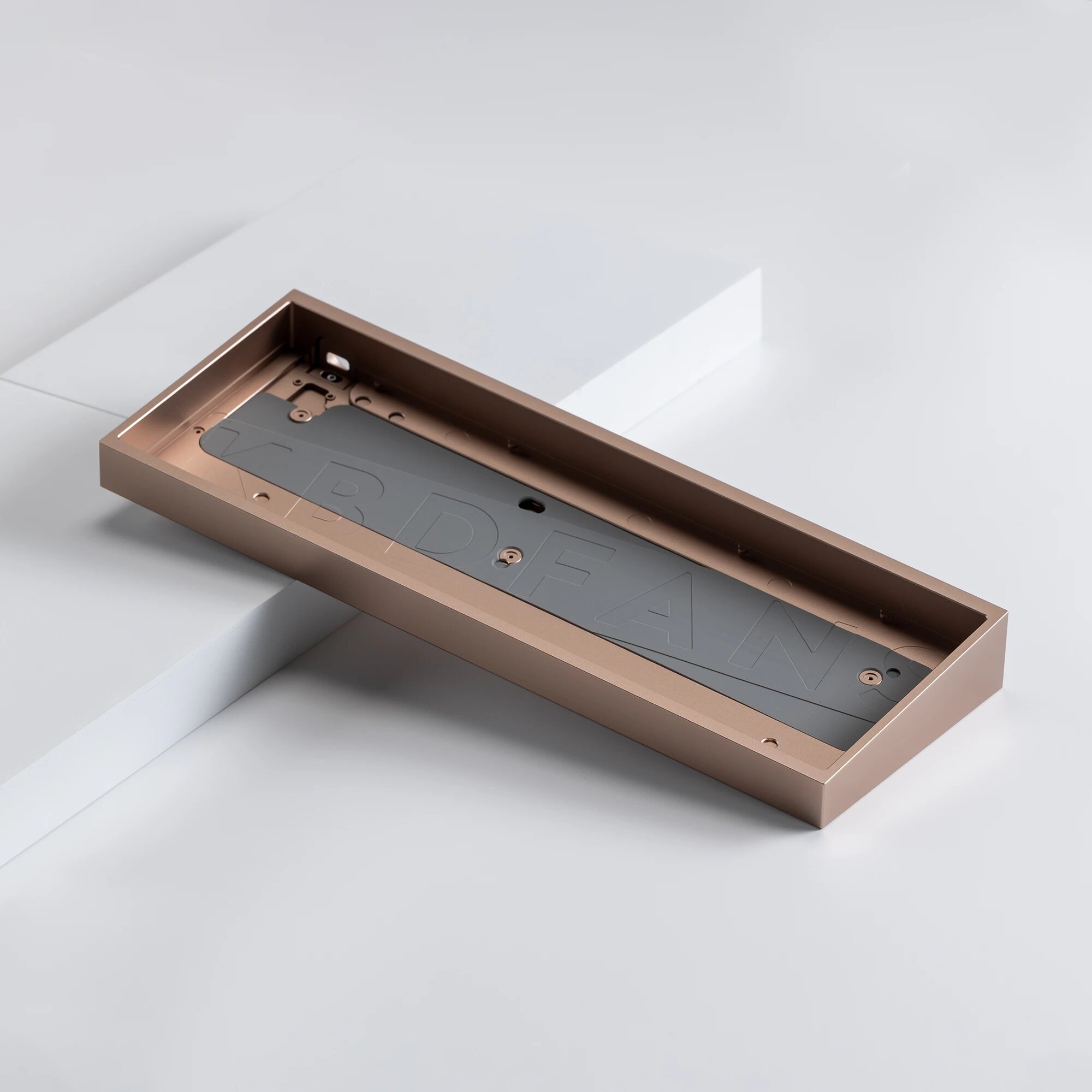 KBDfans Tofu60 Redux V2, Коричневый Anodized Mocha