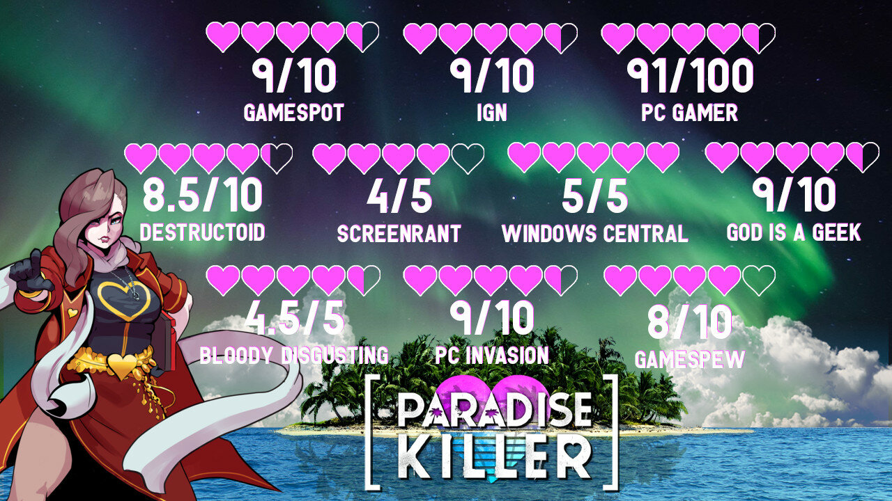 Paradise Killer, Все страны — фото 1