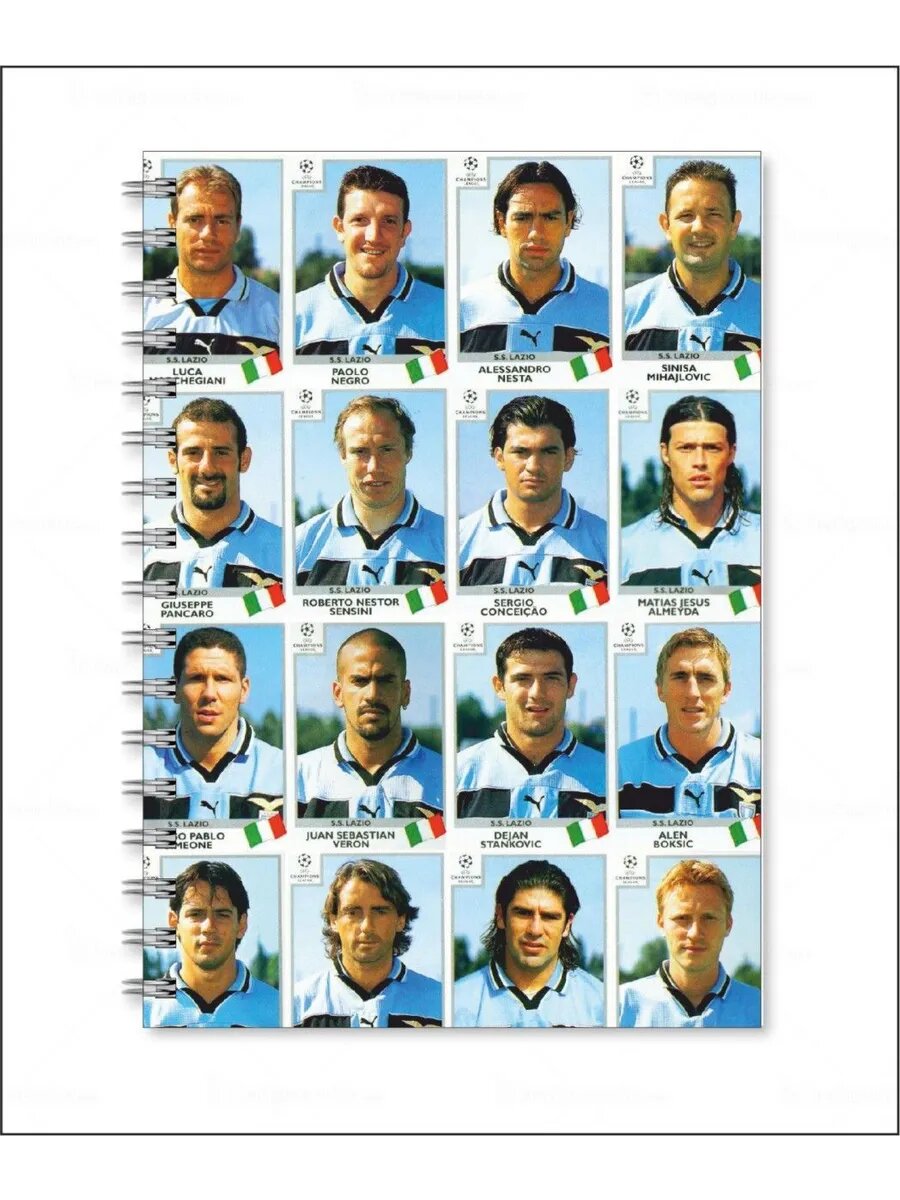 Тетрадь ФК Лацио - Lazio