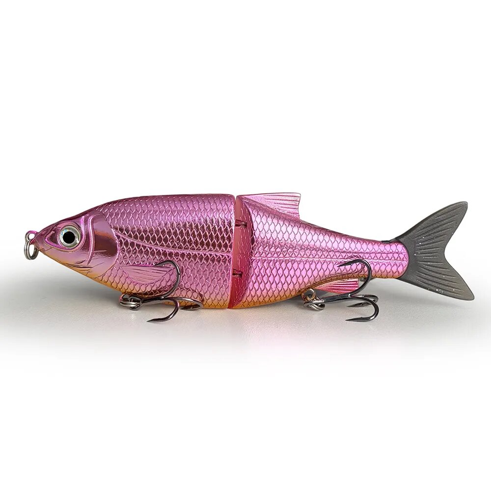 Воблер Glide Bait Balam 125 мм, сочлененный, для щуки и басса