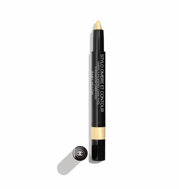 CHANEL Тени карандаш 3в1 STYLO OMBRE ET CONTOUR оттенок 64 - BABY YELLOW