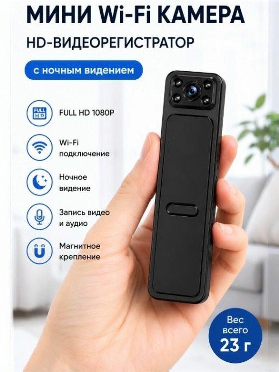 Мини Wi-Fi камера 1080P с ночным видением