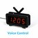 DIY Electronic Clock LED Microcontroller Kit Red/Blue Red
