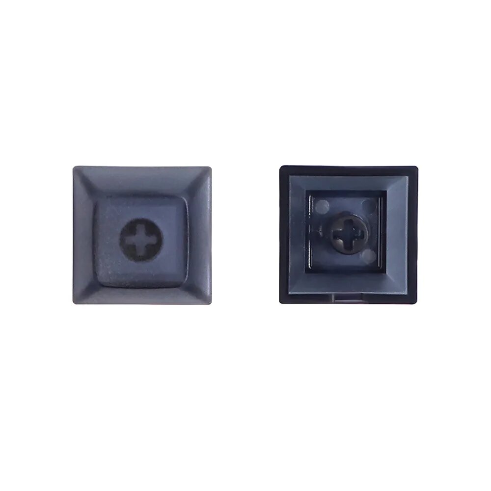 PBT Keycap DSA Profile 1U, пустые колпачки для клавиш 50pcs LBlack