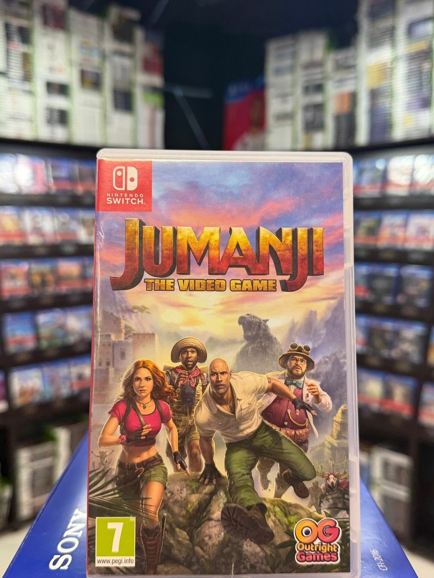 Игра Картридж Джуманджи (Nintendo Swith) (Русская версия) (Box)