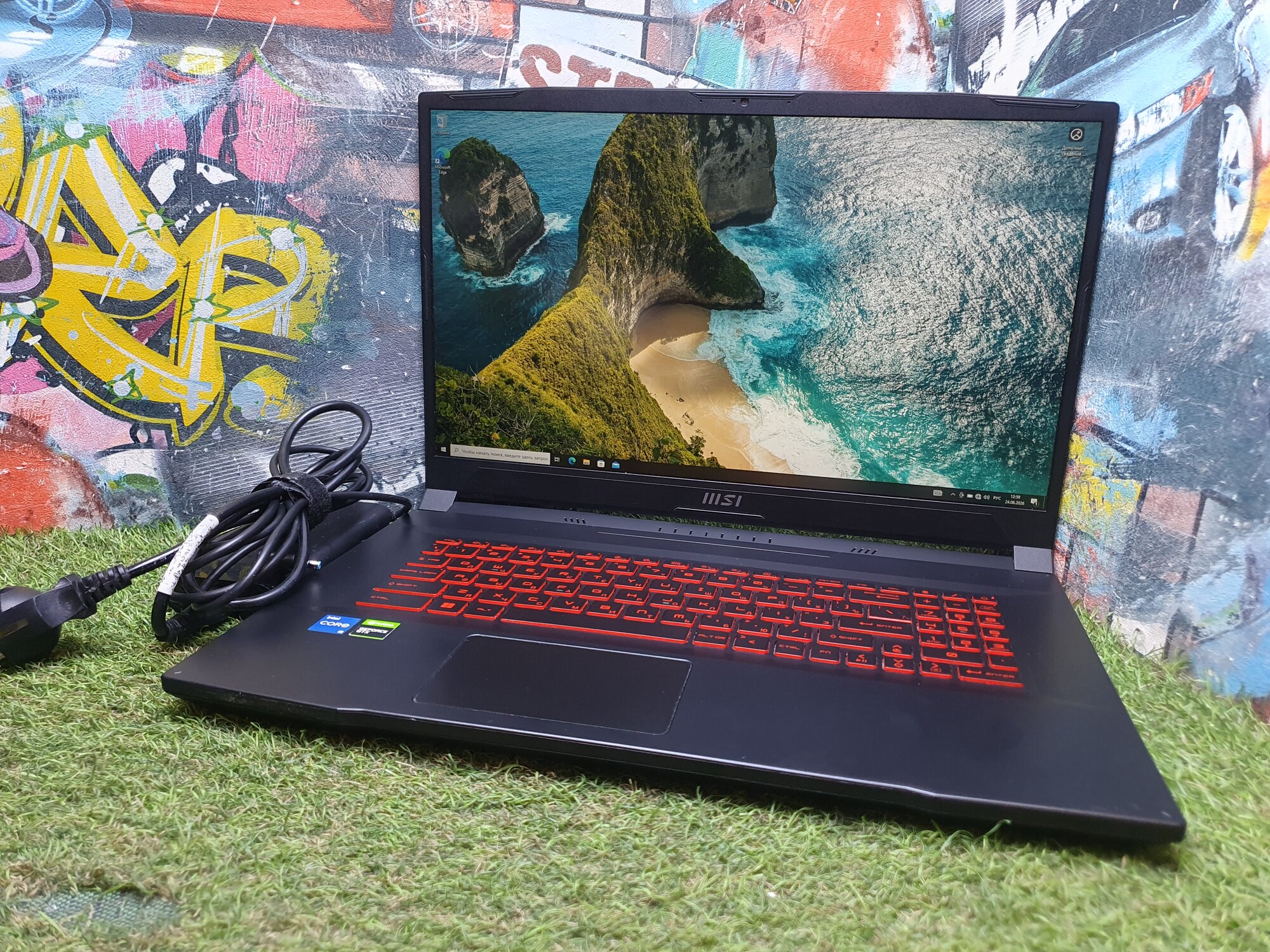 игровой MSI i5-11/16Gb/GTX 1650 4Gb/FHD/144Hz/Katana GF76 11SC-853XRU 9S7-17L212-853