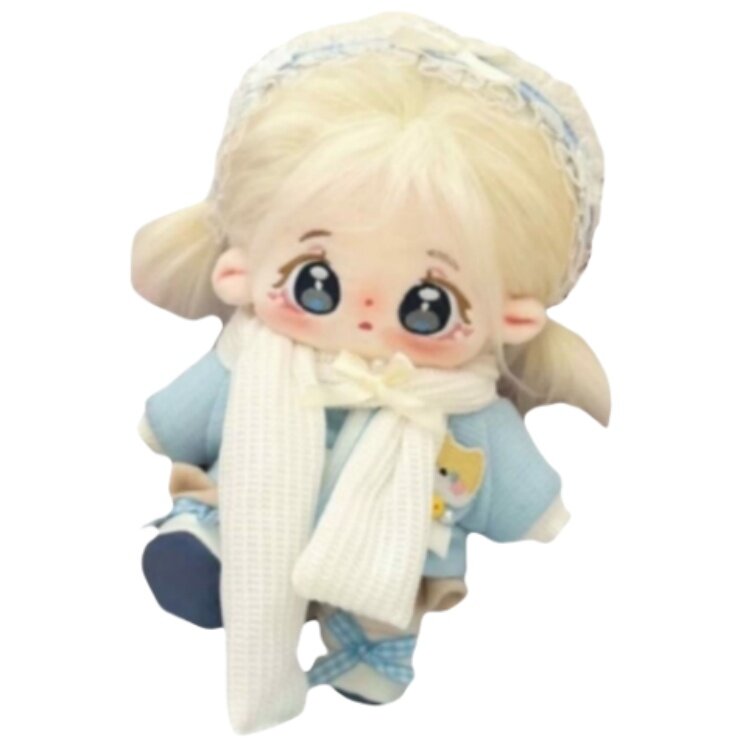 Куклы унисекс AIQING CAOZHILIAN, 20CM EU, Sweet+Scarf Set Clothing (Includes Hair Band)