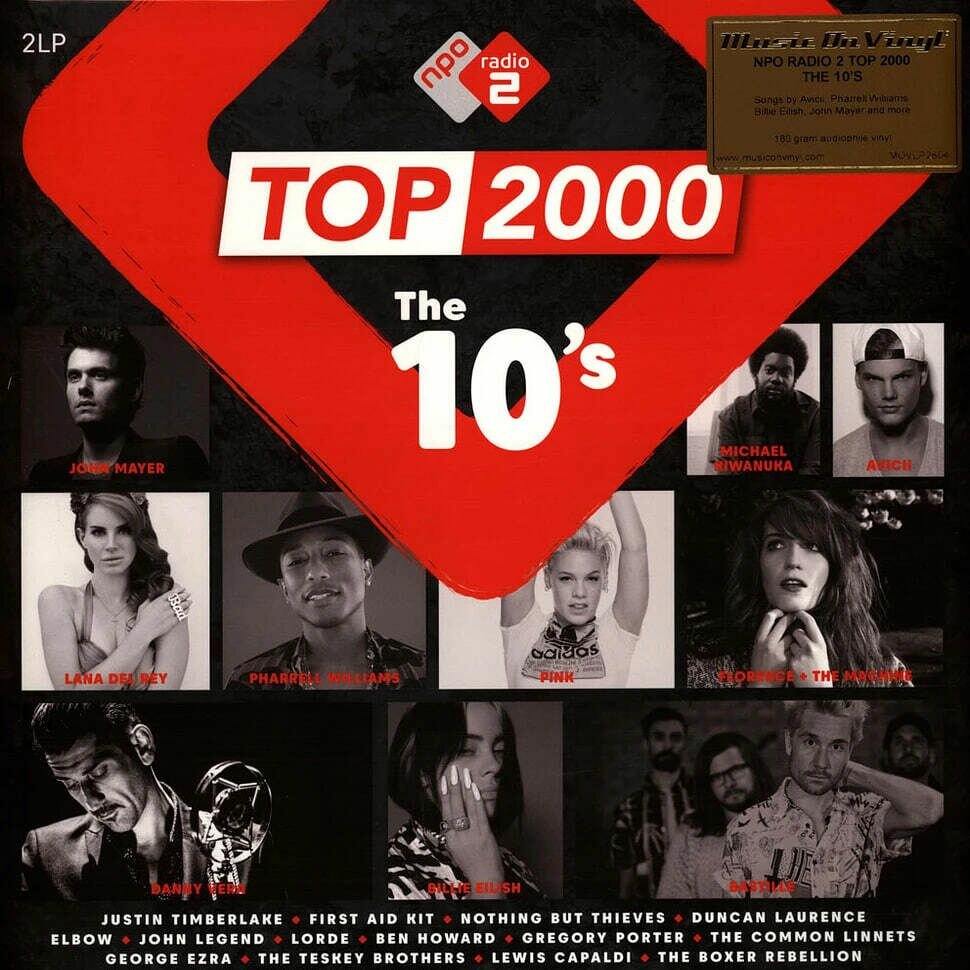 V/A - Top 2000: The 10's - новая виниловая пластинка