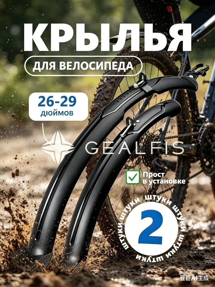 Комплект крыльев для велосипеда