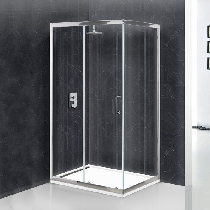 Душевой уголок BelBagno Uno AH 1 120/80 C Cr