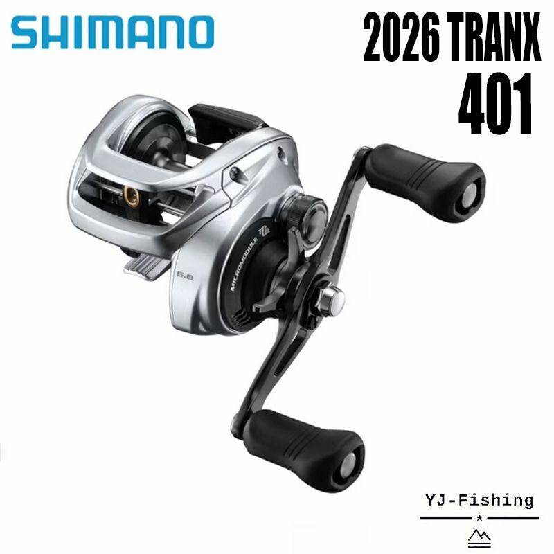SHIMANO 2026 TRANX 401 водяная катушка для рыбалки для левой руки
