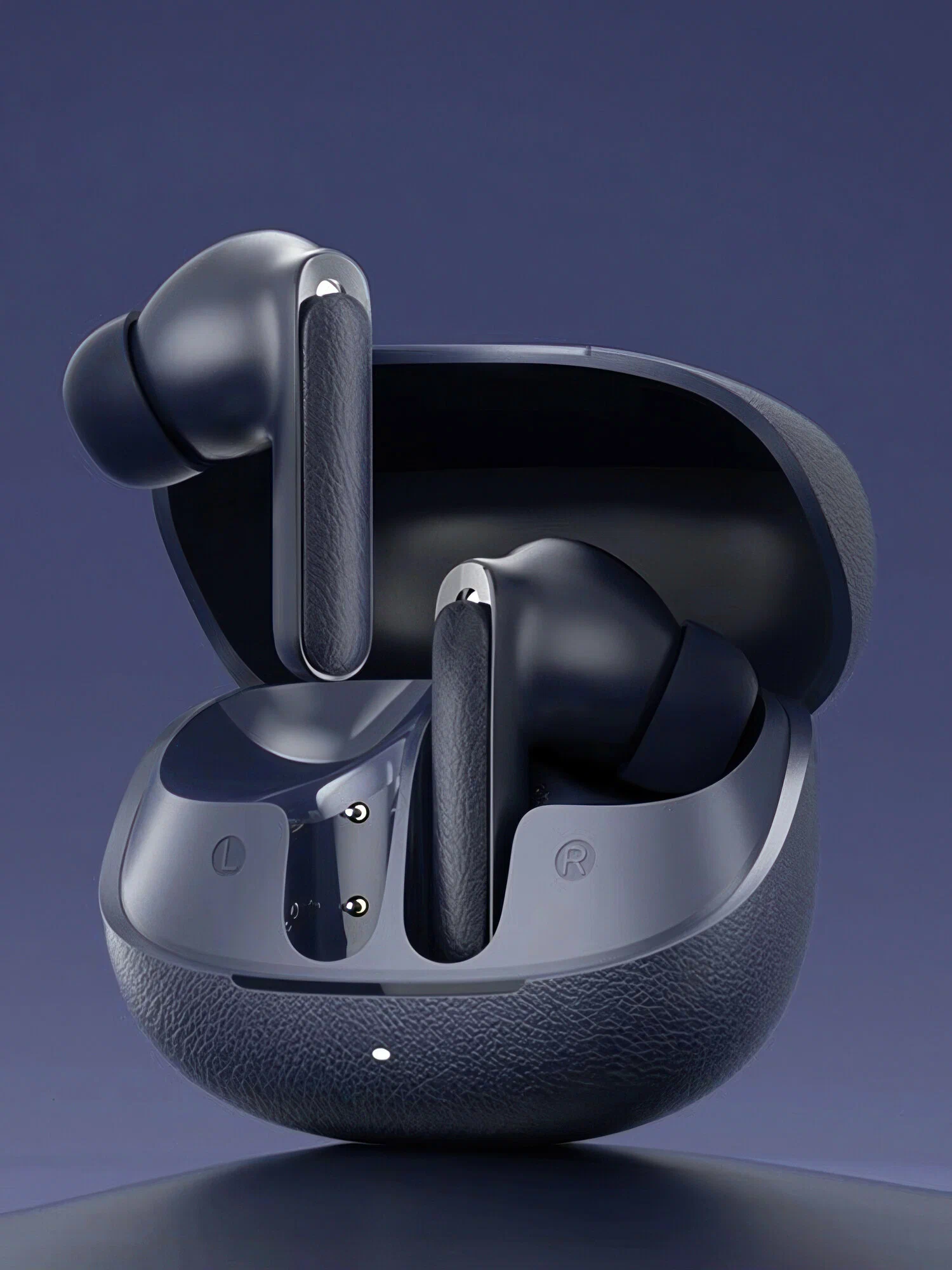 Беспроводные внутриканальные наушники QCY Buds ANC, 25 часов работы, IPX4, Bluetooth 5.4, синий