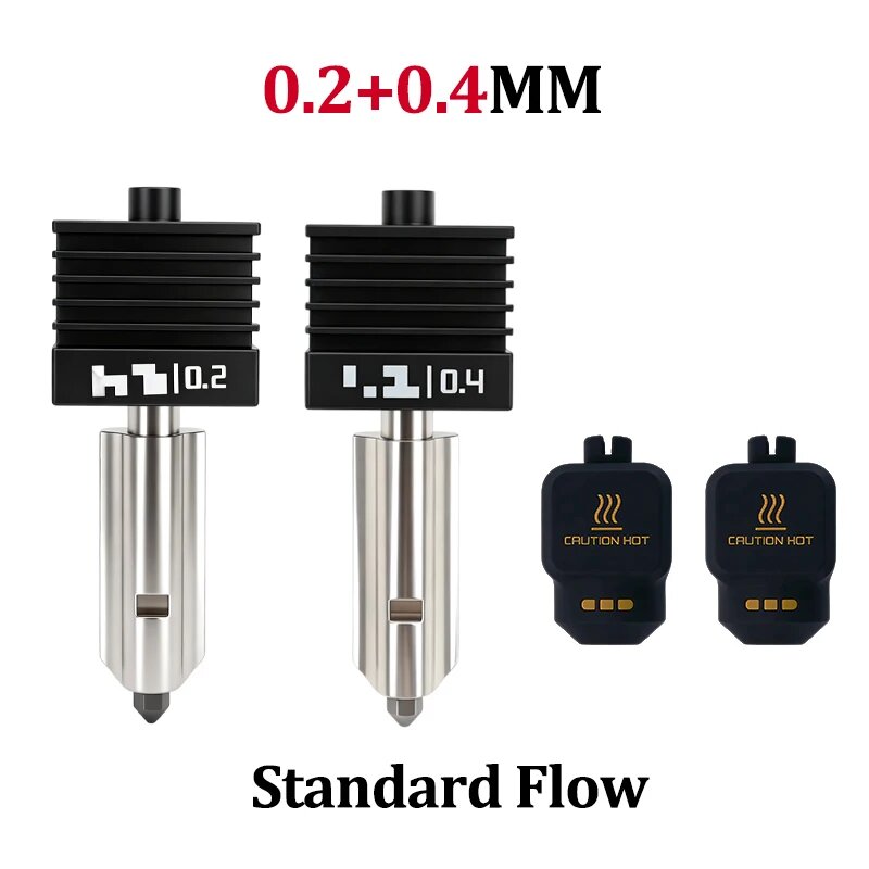 Горячий конец Sprout Labs 0.2+0.4мм для Bambu X2D P2S H2S, Hotend-24