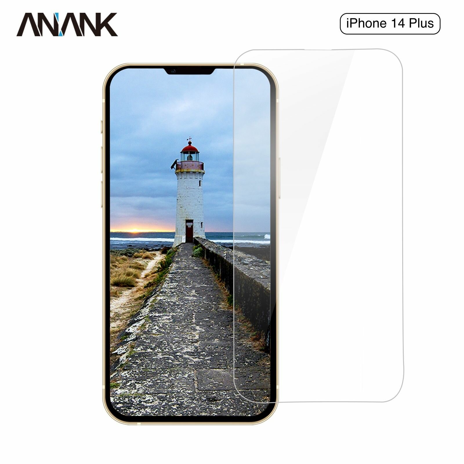 Защитное стекло для iPhone 14 Plus (6.7") 3D Anank