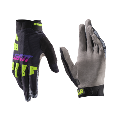 Велоперчатки Leatt MTB 2.0 X-Flow Glove (Neon Black, M, 2026 (6026056851))