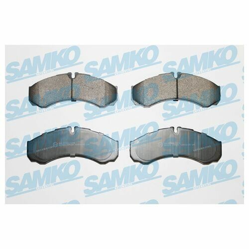 Колодки тормозные дисковые (комплект 4 шт.) Samko 5SP684