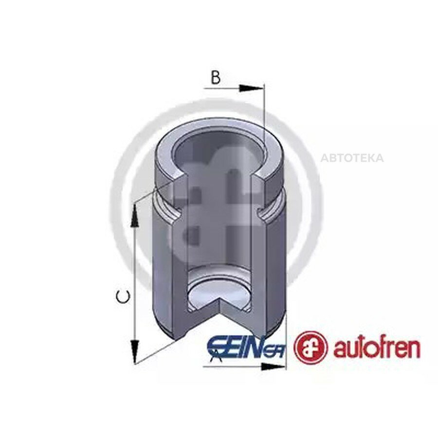 Поршень суппорта MITSUBISHI LANCER / OUTLANDER / CITROEN C-CROSSER AUTOFREN D025253