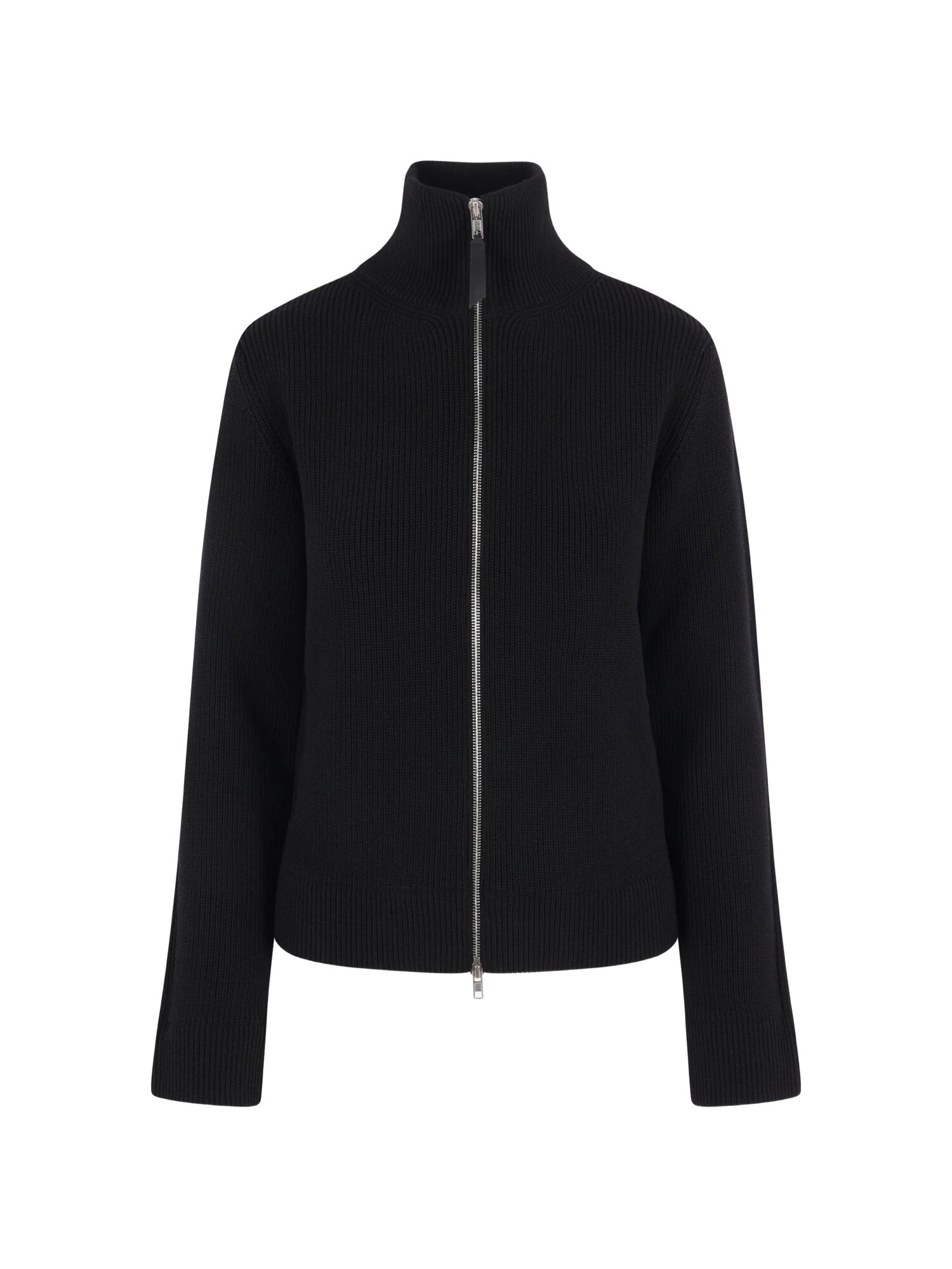 Куртка Ribbed-knit zip-up jacket