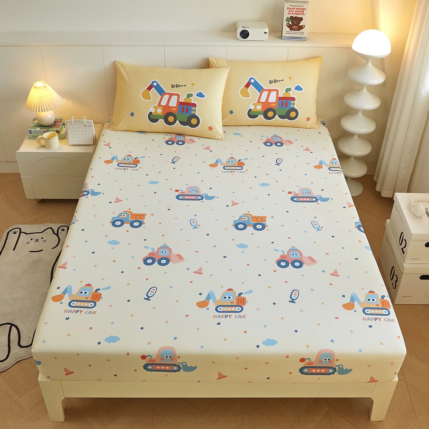 Пододеяльник Dream Together 150x200 см, подходит для матрасов 5-22 см, 100% хлопок, все сезоны