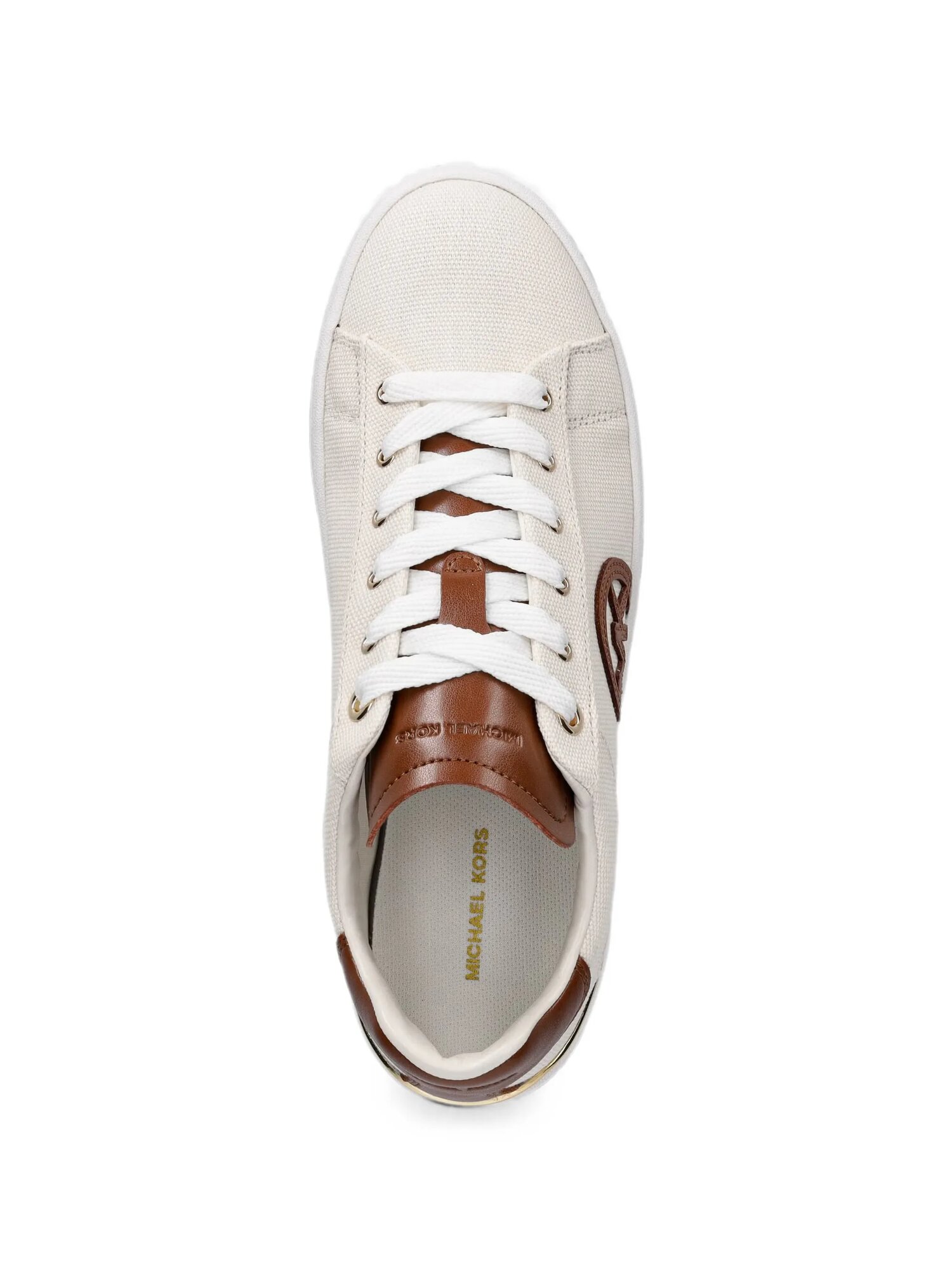 Кроссовки Michael Michael Kors Logo-patch platform sneakers, размер 7 US — фото 1