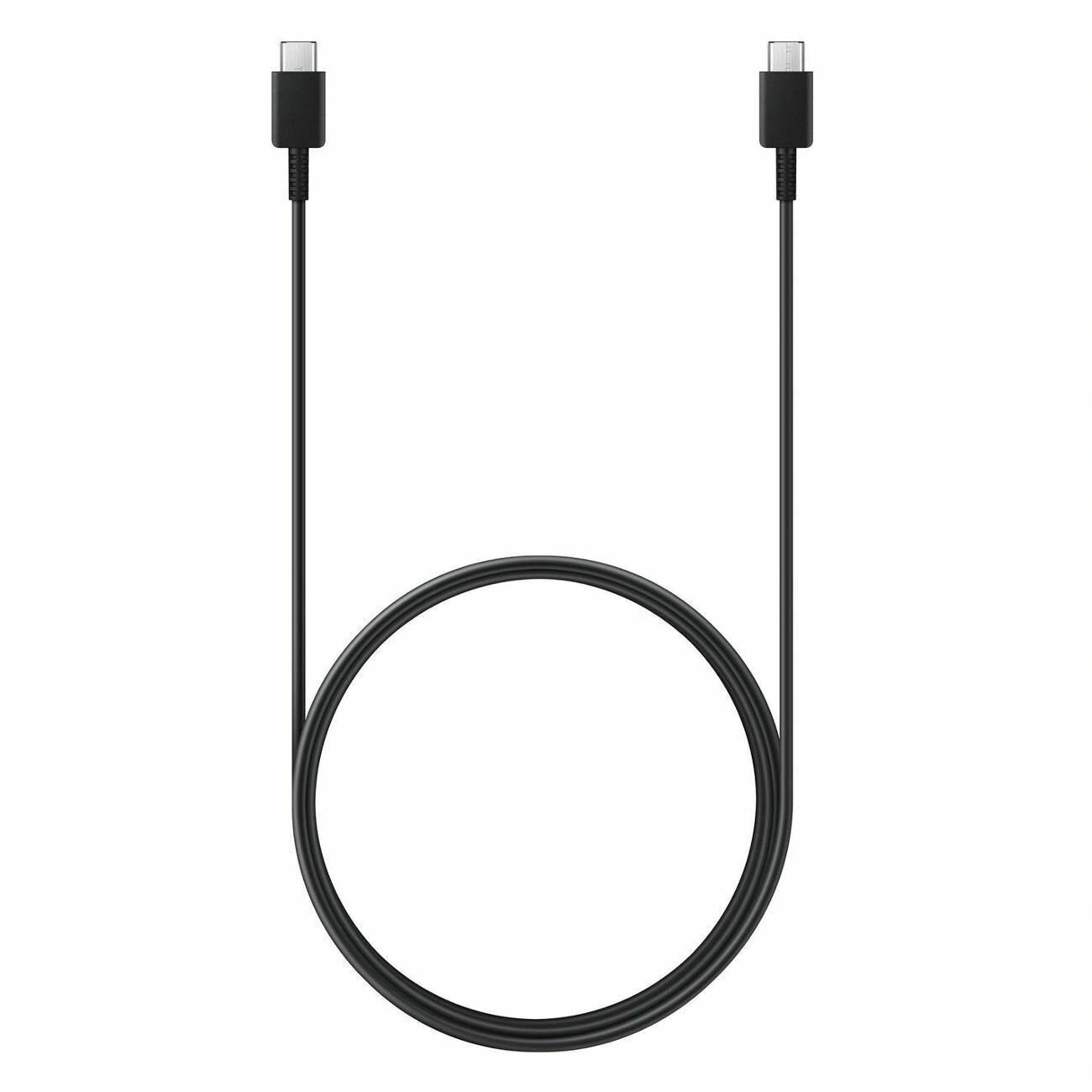 Кабель для смартфона, телефона Samsung Кабель Samsung EP-DX310, USB-C - USB-C, 3 A, 1.8 м, чeрный EP-DX310JBEGWW