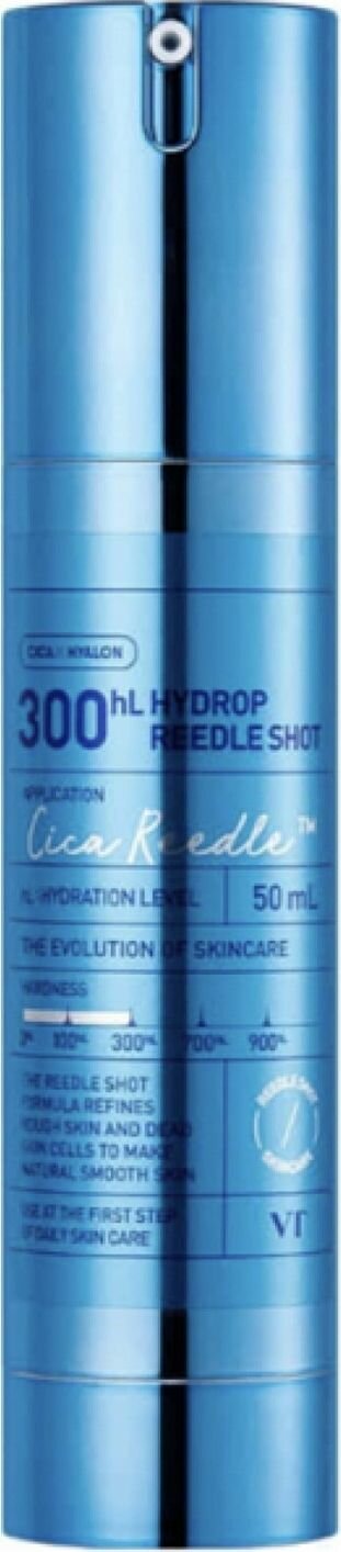 VT COSMETICS / ВТ косметикс Hydrop Reedle Shot 300HL Сыворотка-бустер для лица увлажняющая с микроиглами и гиалуроновой кислотой для всех типов кожи, 50мл / уход за кожей