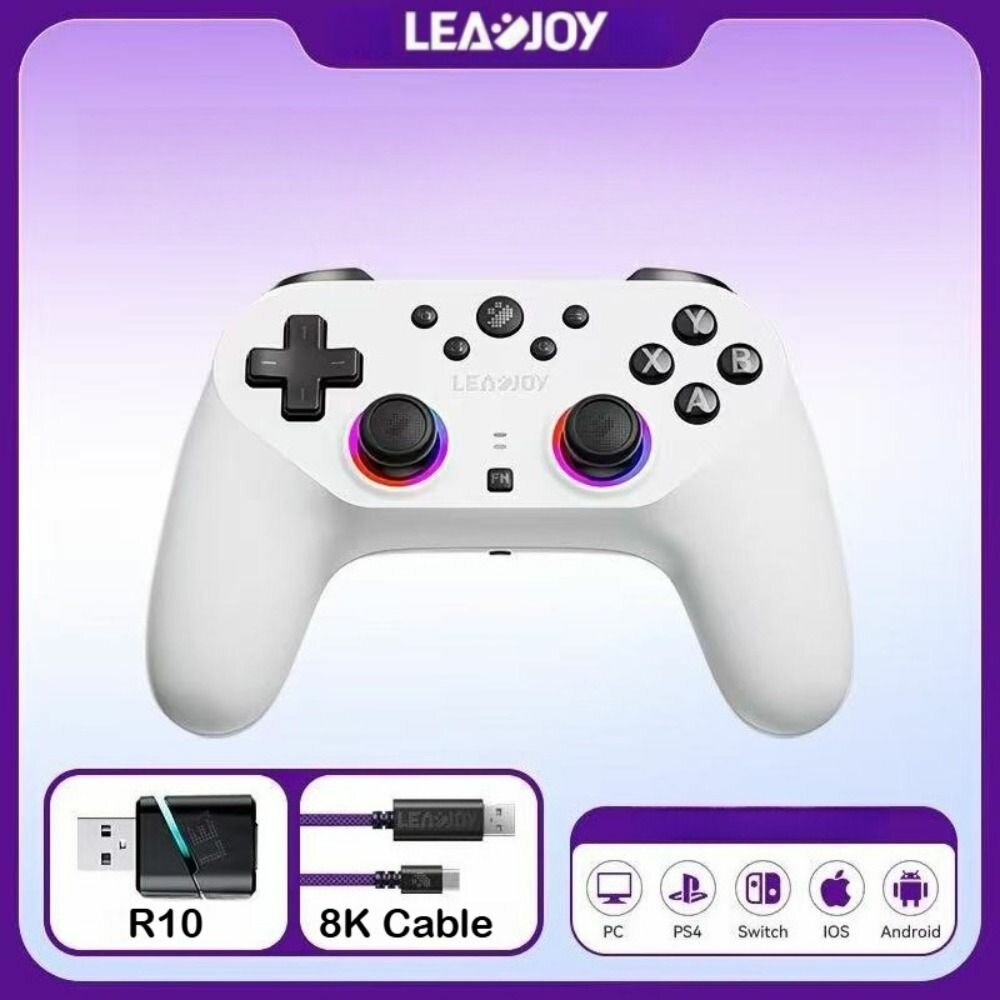 LeadJoy Saber Plus Беспроводный игровый контроллер TMR джойстик 1000Hz частота опроса двойные режимы триггера Gamepad беспроводной геймпад игровой джойстик двойные триггеры