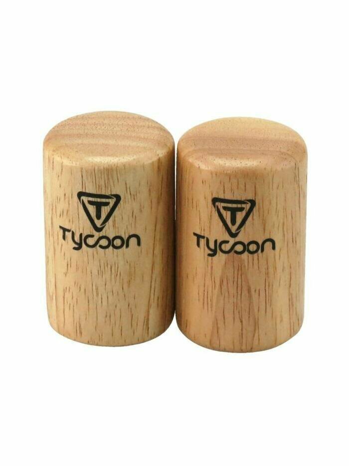 TYCOON TS-20 Шейкер деревянный цилиндрический, сиамский дуб, натуральный цвет