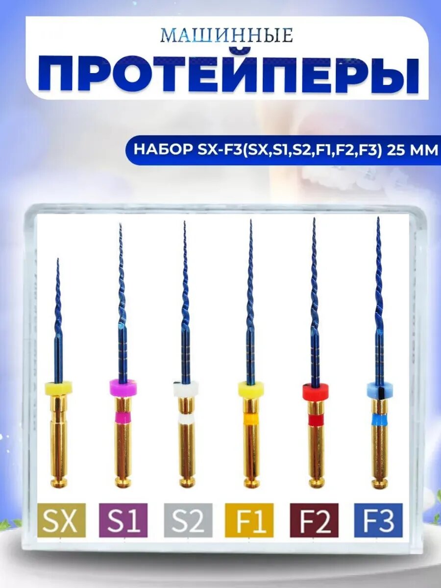 Протейперы машинные для эндомотора, 25мм