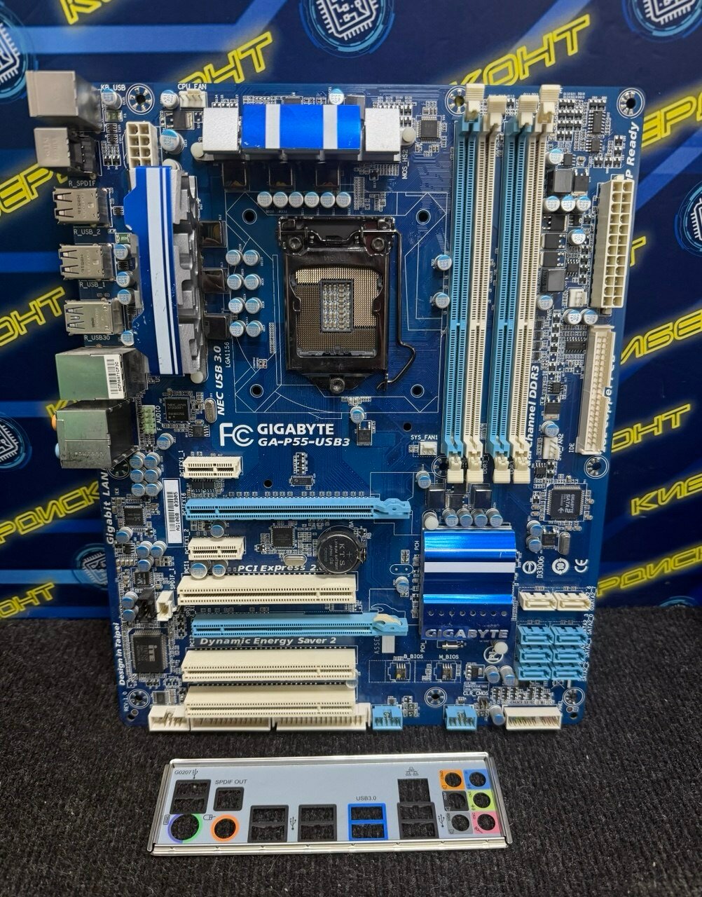 Материнская плата Gigabyte GA-P55-USB3, сокет 1156, поддержка USB3