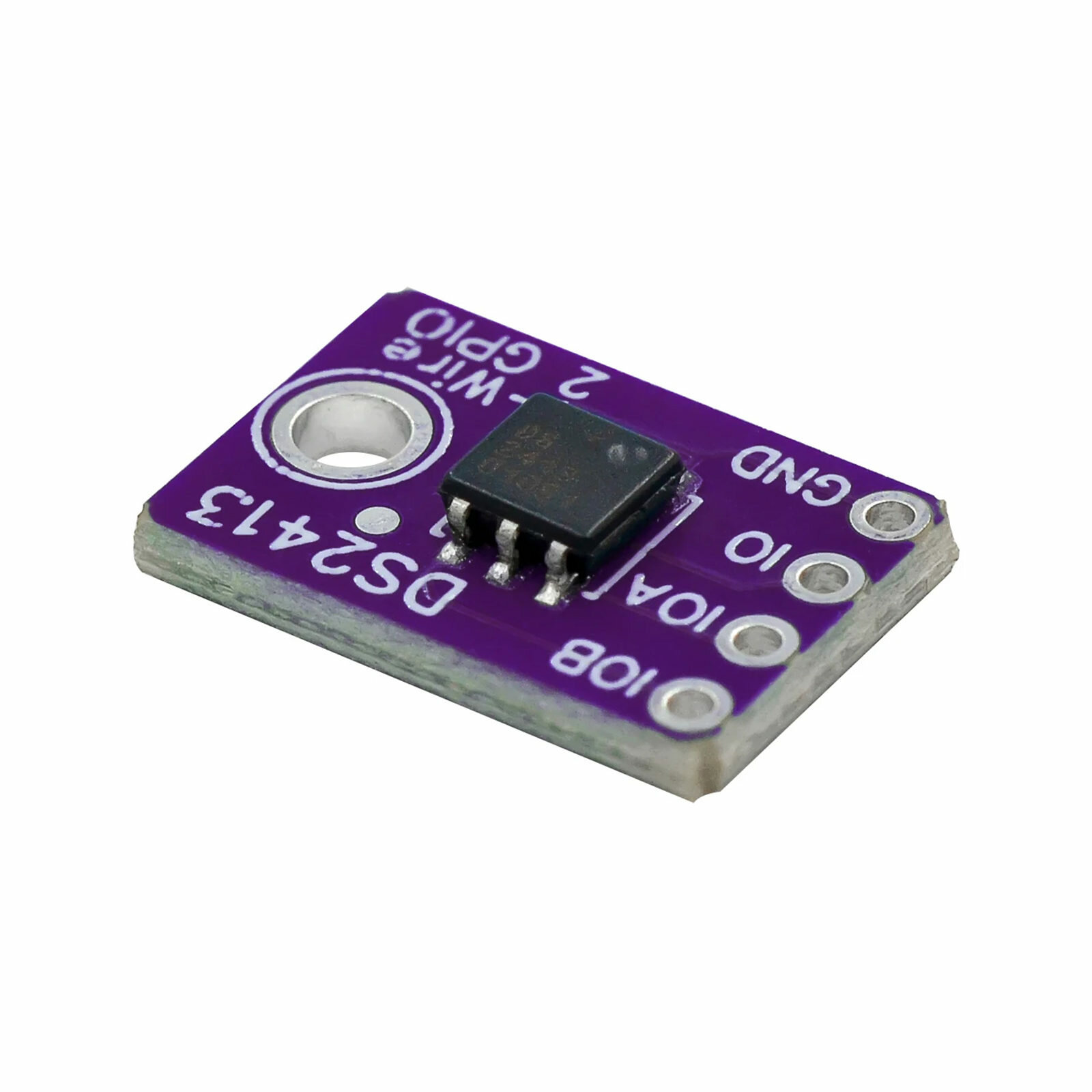 Плата управления двумя GPIO с однопроводной связью для