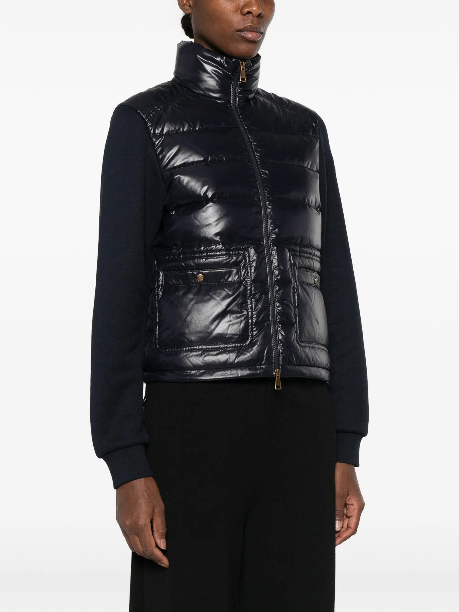 Куртка Moncler, размер 46, синий — фото 1