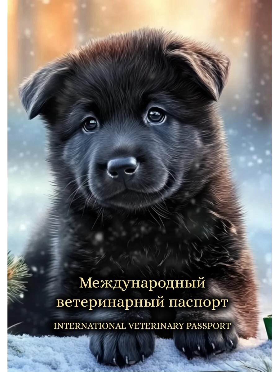 Ветеринарный паспорт с аудио-записью