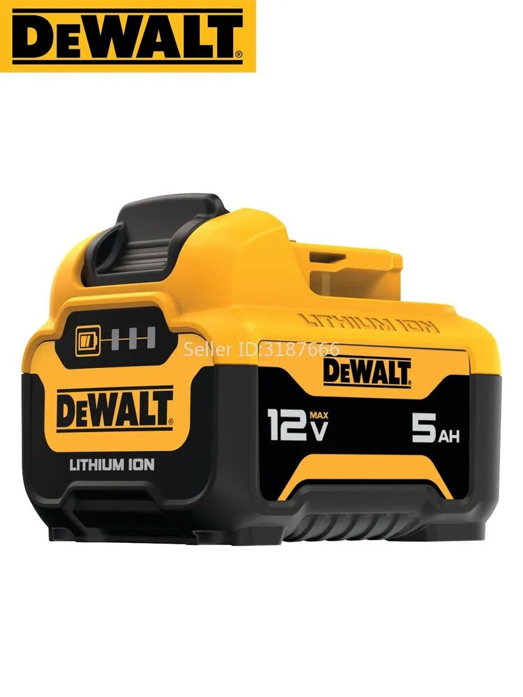 Литий-ионный аккумулятор DEWALT DCB126 12 В MAX 5,0 А ч(2024 год)
