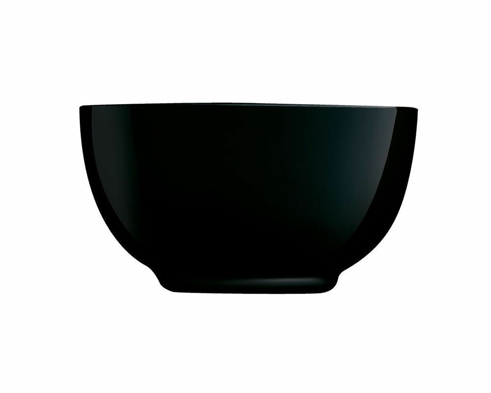Салатник LUMINARC Diwali Black 750мл, 14,5см черный для подачи салатов для сервировки
