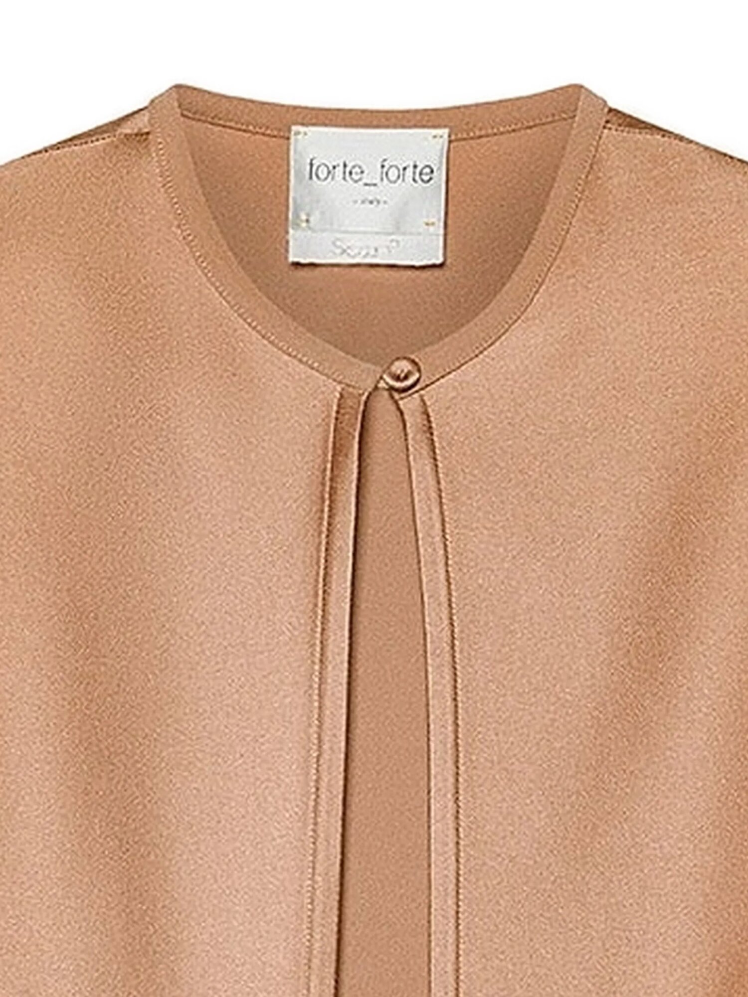 Накидка Forte Forte Satin-finish cape, размер 40 — фото 1