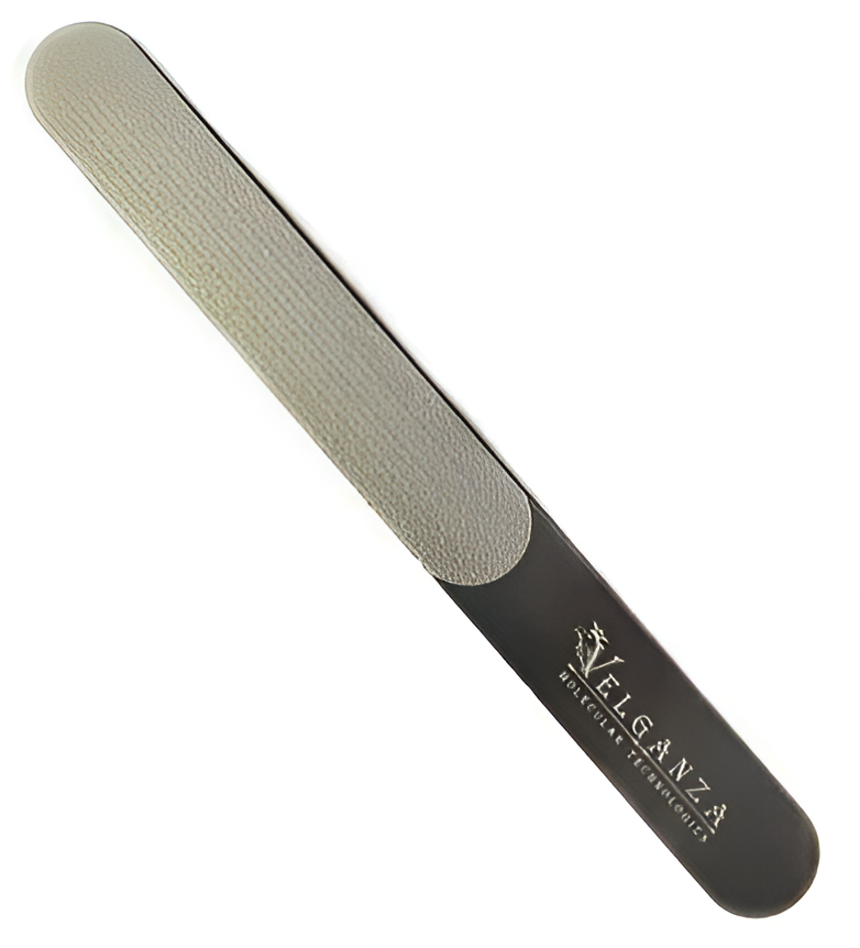 Пилка для ногтей Velganza LNF-10, лазерная, medium/fine, двусторонняя, 16,5 см