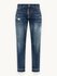Джинсы DSQUARED2 Belt-loop distressed jeans, размер 40, синий