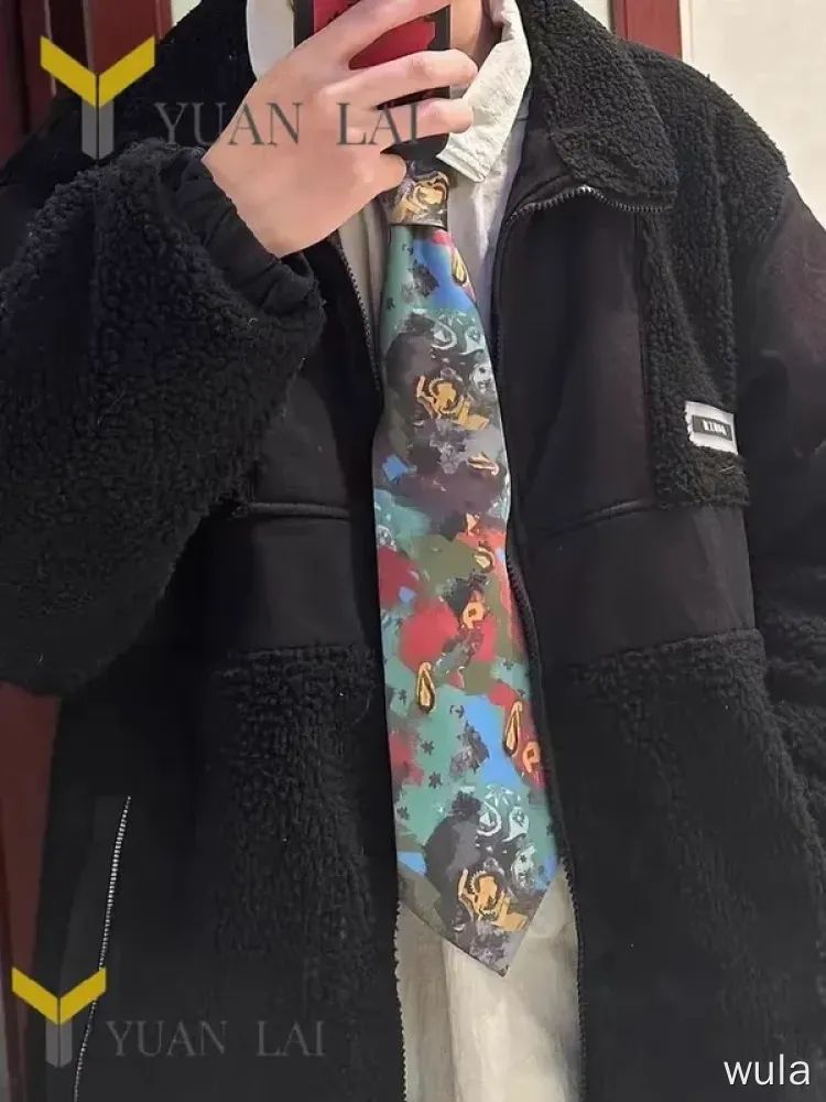 Галстук , 1 шт., black — фото 1
