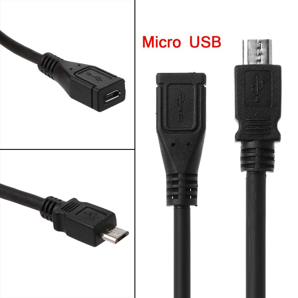 Микро USB удлинитель, 30 cm — фото 1